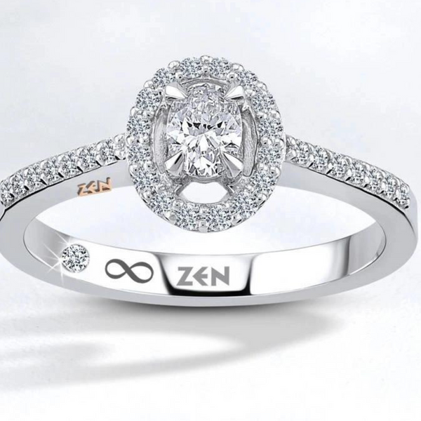 Boujee Pear Luxe Parallel Diamond Ring